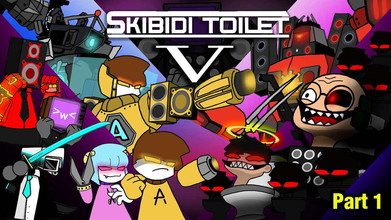 SKIBIDI TOILET 5 _ Part 1 - ANGUBOT FUNNY ANIMATION - YouTube