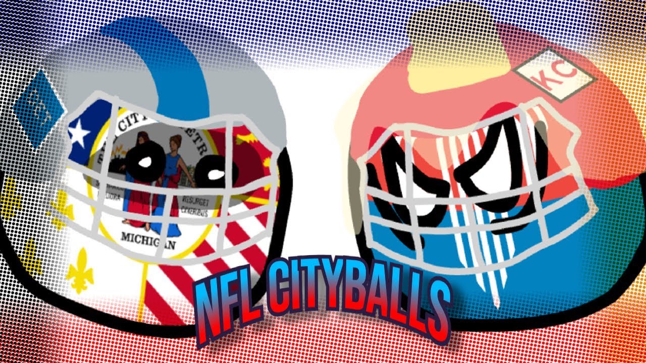 Week 1 - Detroit @ Kansas City #nfl #countryballs - YouTube