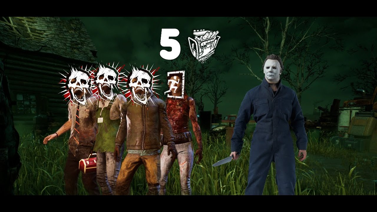 DbD The Shape Gameplay [5-gen Massacre] - YouTube