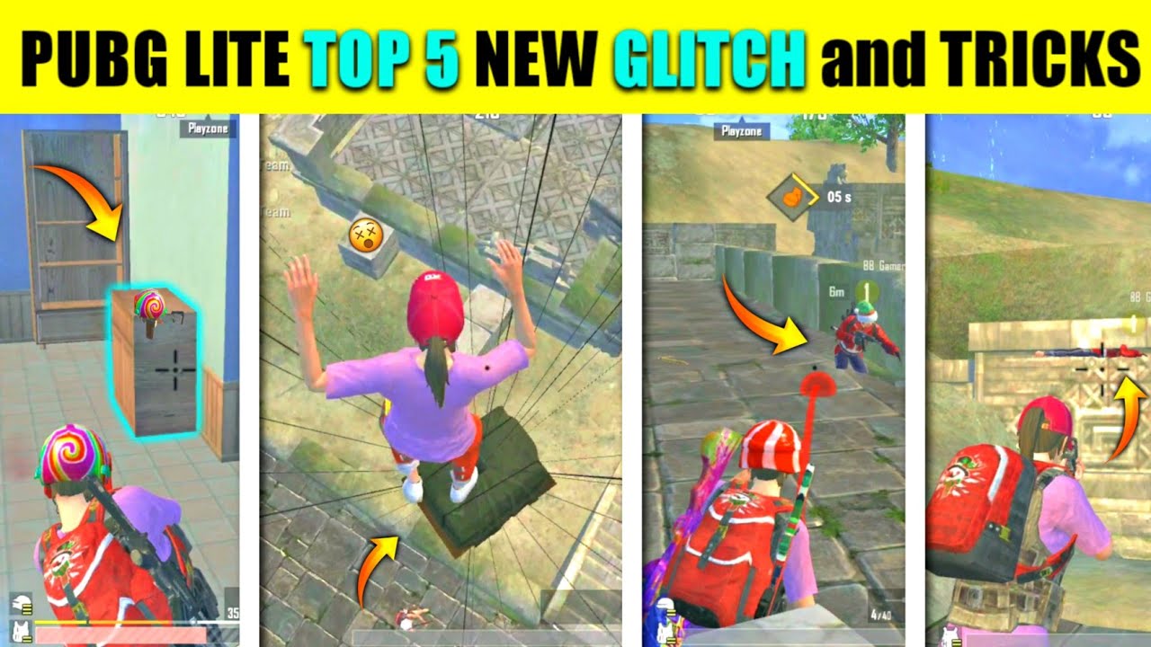 Pubg Lite Top-5 Biggest Glitch P-2 | Pubg Lite Tips and Tricks | Pubg ...