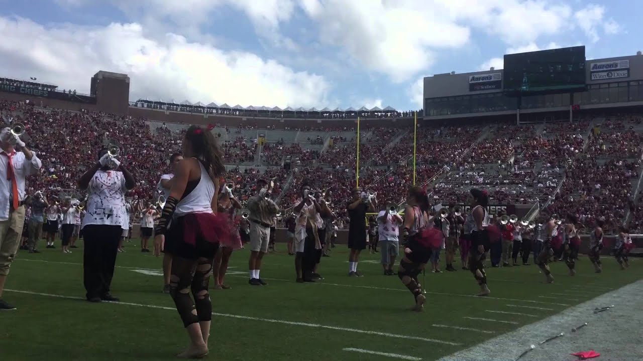 FSU Marching Chiefs THRILLER - YouTube