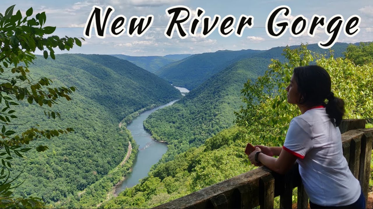 Exploring New River Gorge Bridge Area & Grandview in West Virginia ...