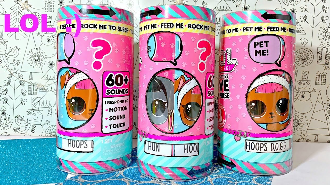 Animale LOL Interactive LOL Pets Deschid 3 cutii surpriza L.O.L. Live ...