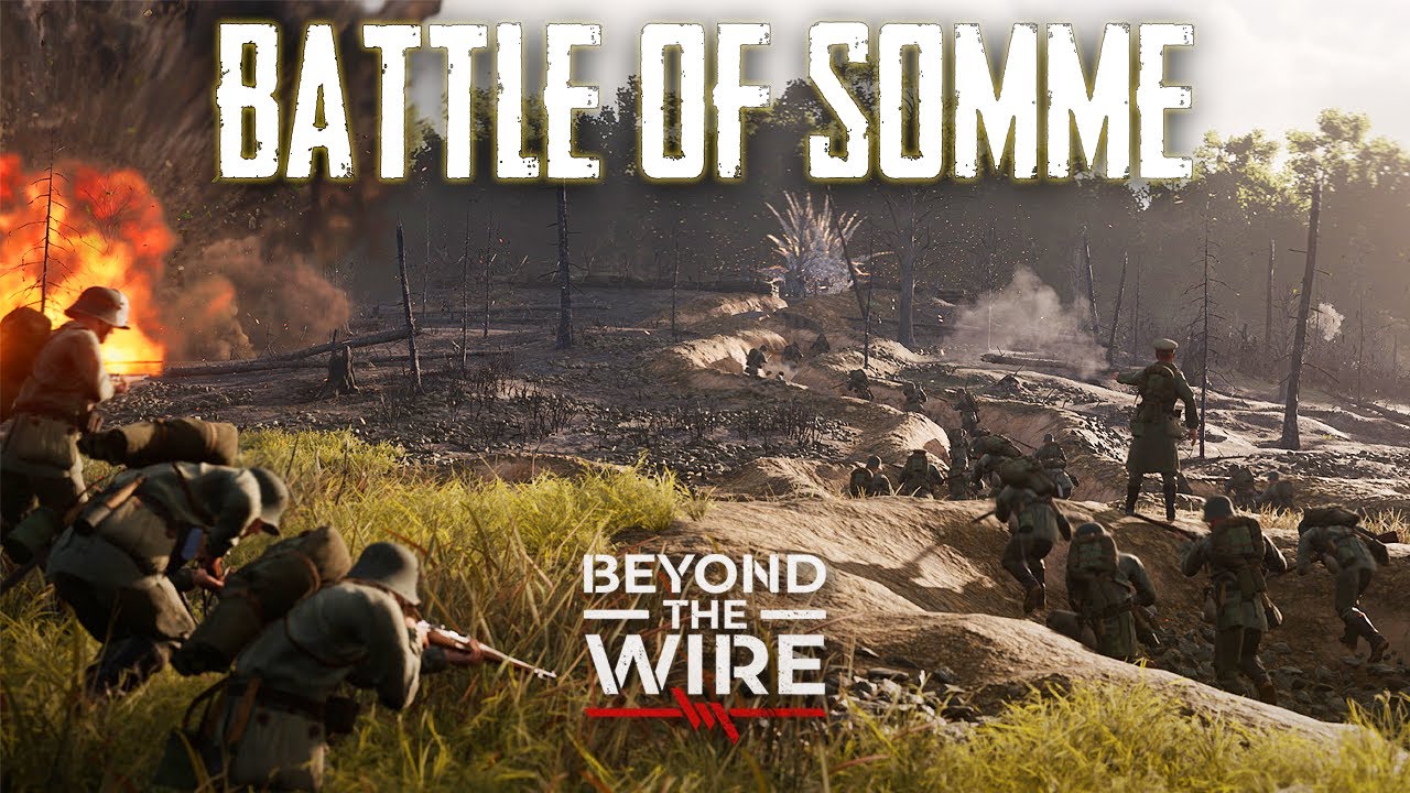 Battle of Somme in Beyond the Wire | World War 1 Shooter | Beyond the Wire 2022 Gameplay - YouTube