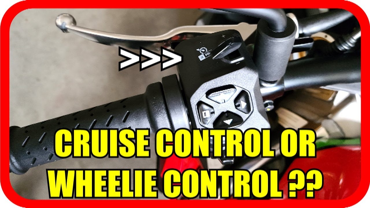 How To Set Up Cruise Control vs Wheelie Control Buttons - 2021 Aprilia ...
