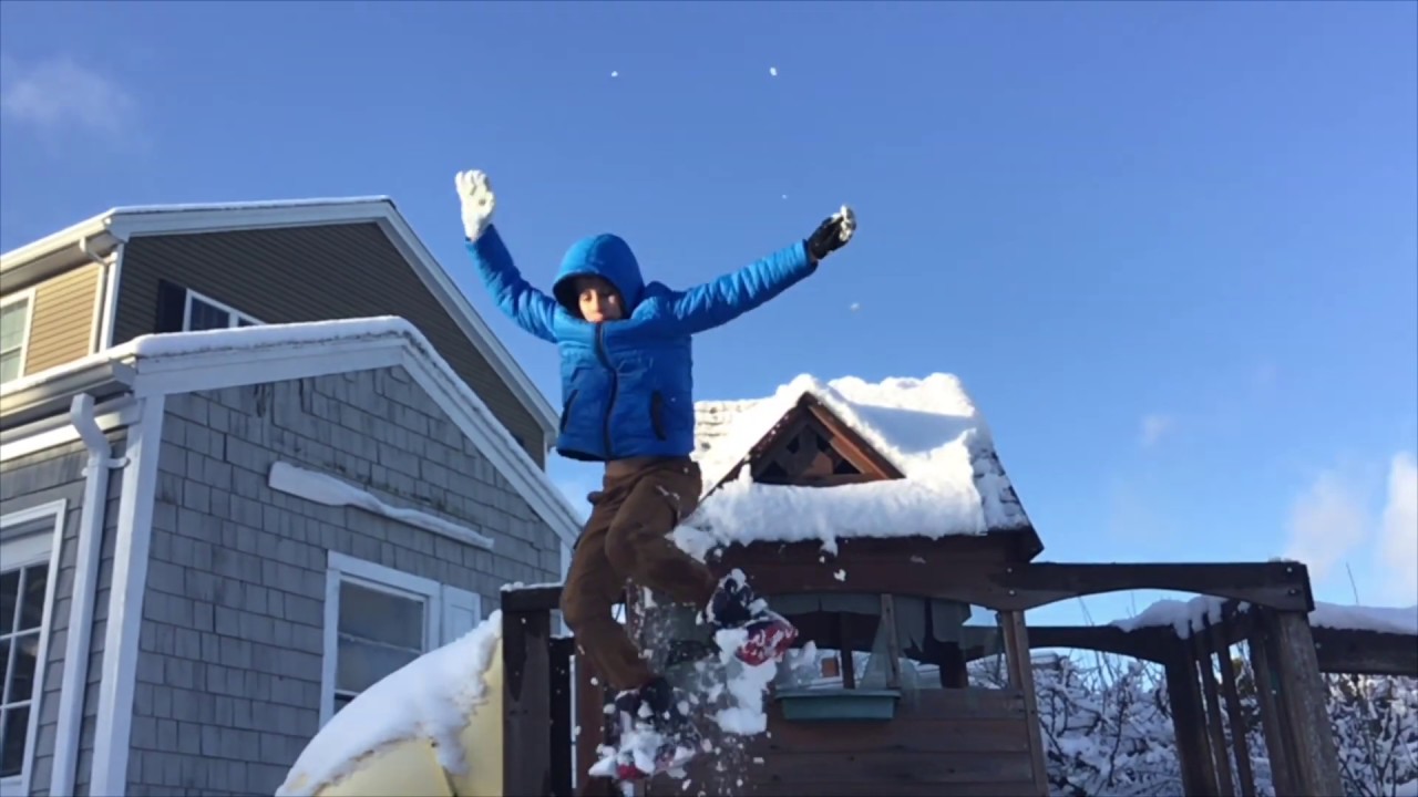 Snow In Slow Motion 120fps 4K Ultra HD - YouTube