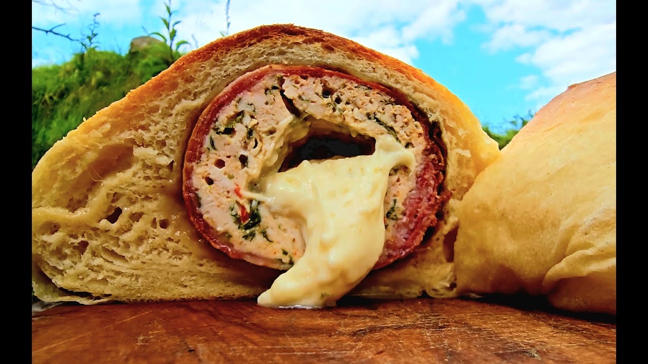 A feast for a REAL CHICKEN, BACON and CHESSE fan (Relaxing Sounds, ASMR ...
