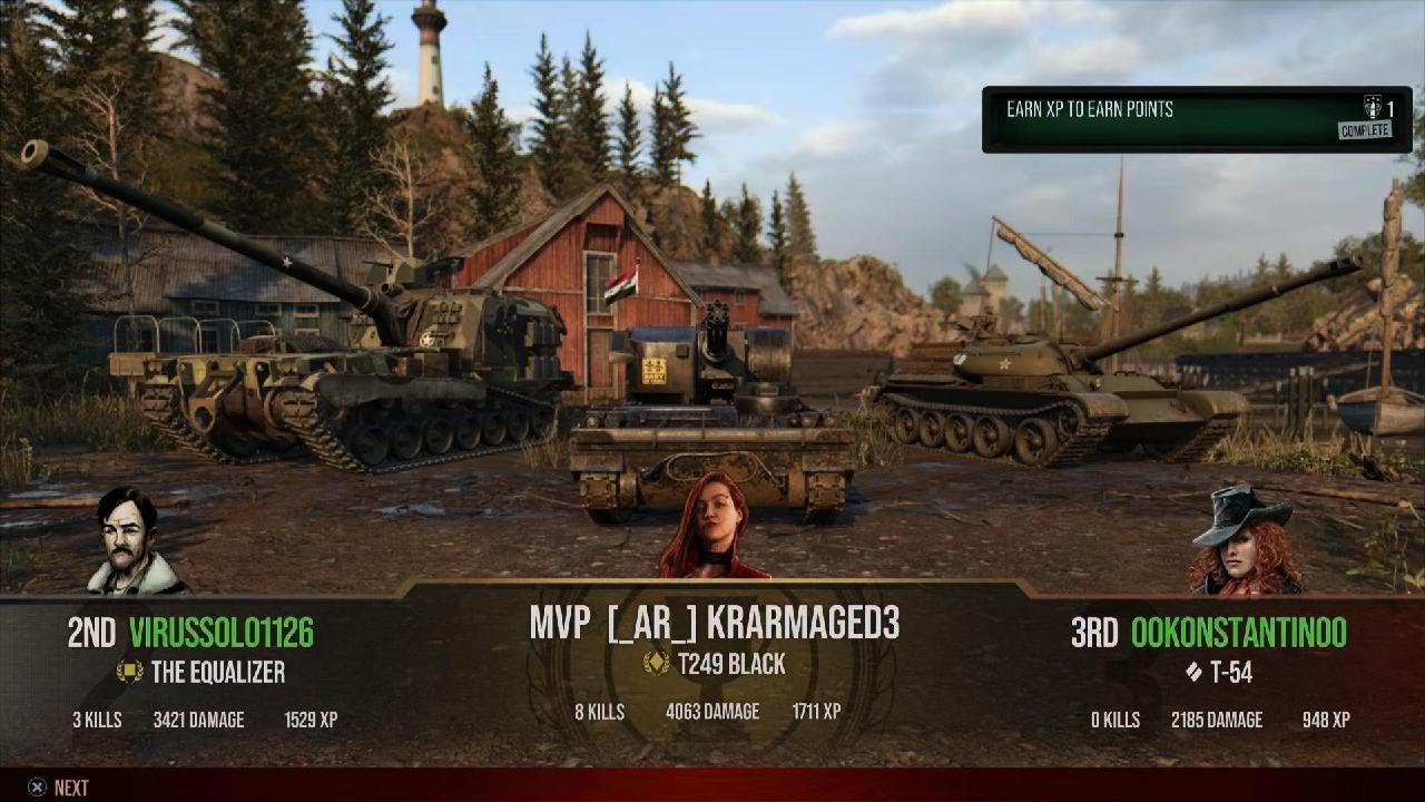 World of Tanks_T249 BLACK EDUCATION USA light tank - YouTube