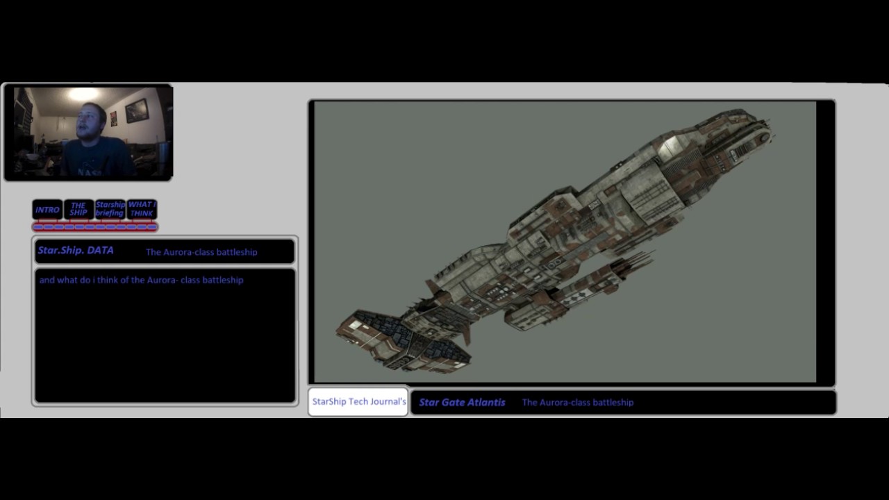 StarShip Tech Journals Aurora class battleship - YouTube