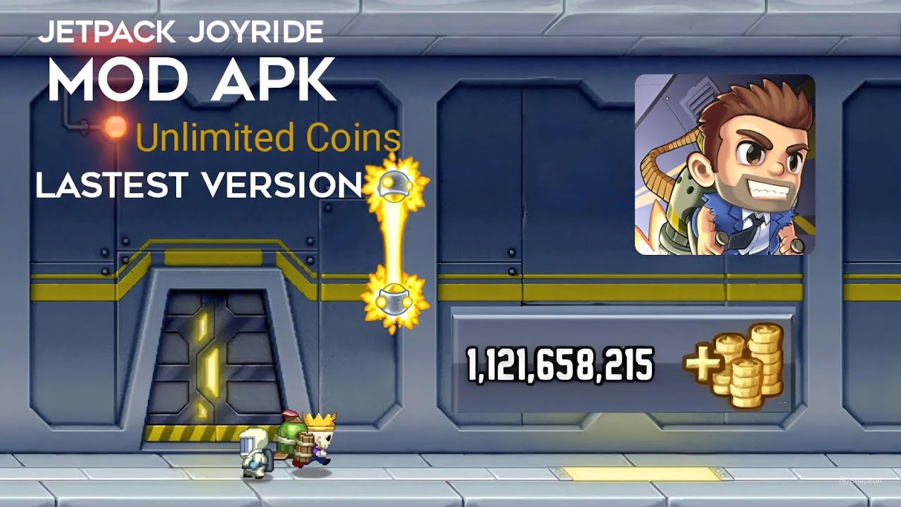 Jetpack Joyride Mod Apk Unlimited Coins (Android) - YouTube