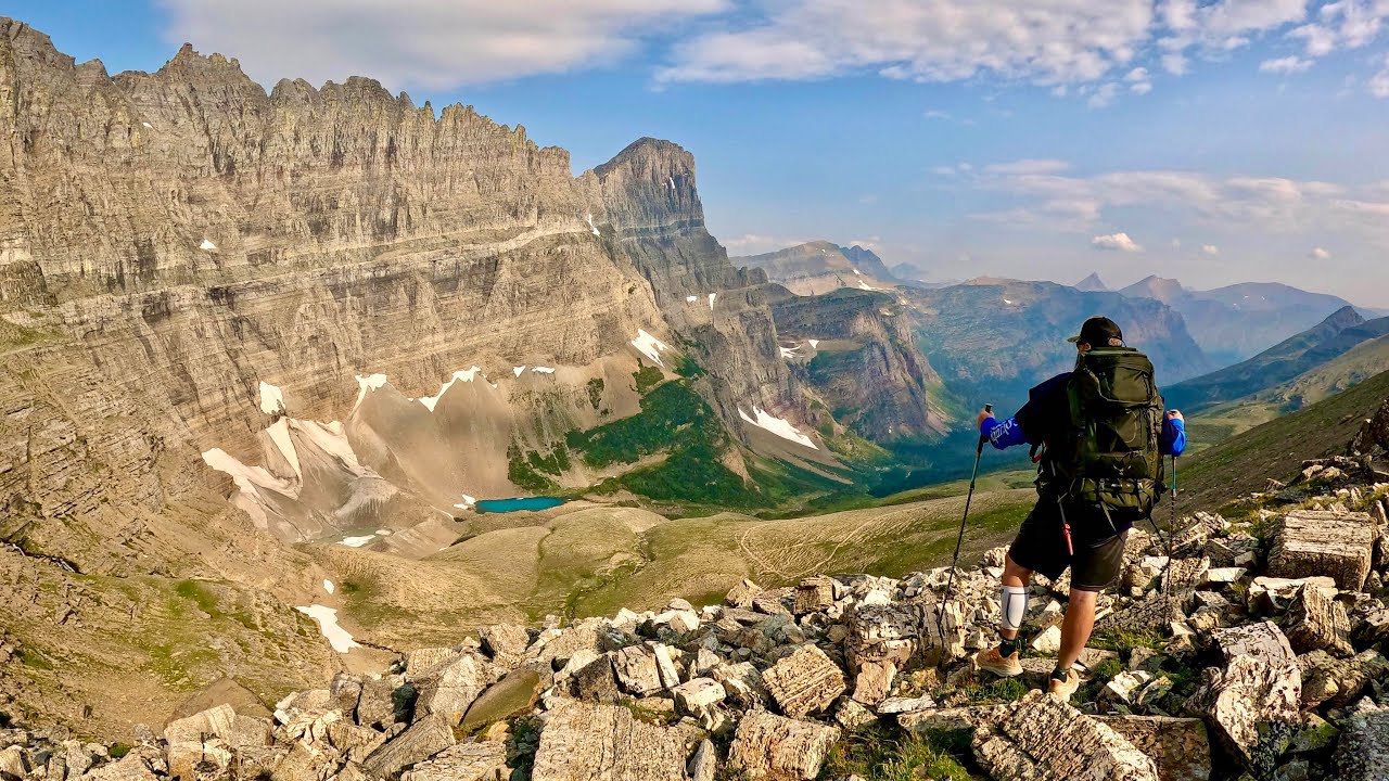 Piegan Pass Trail: Siyeh Bend to the Many Glacier Lodge in Glacier ...