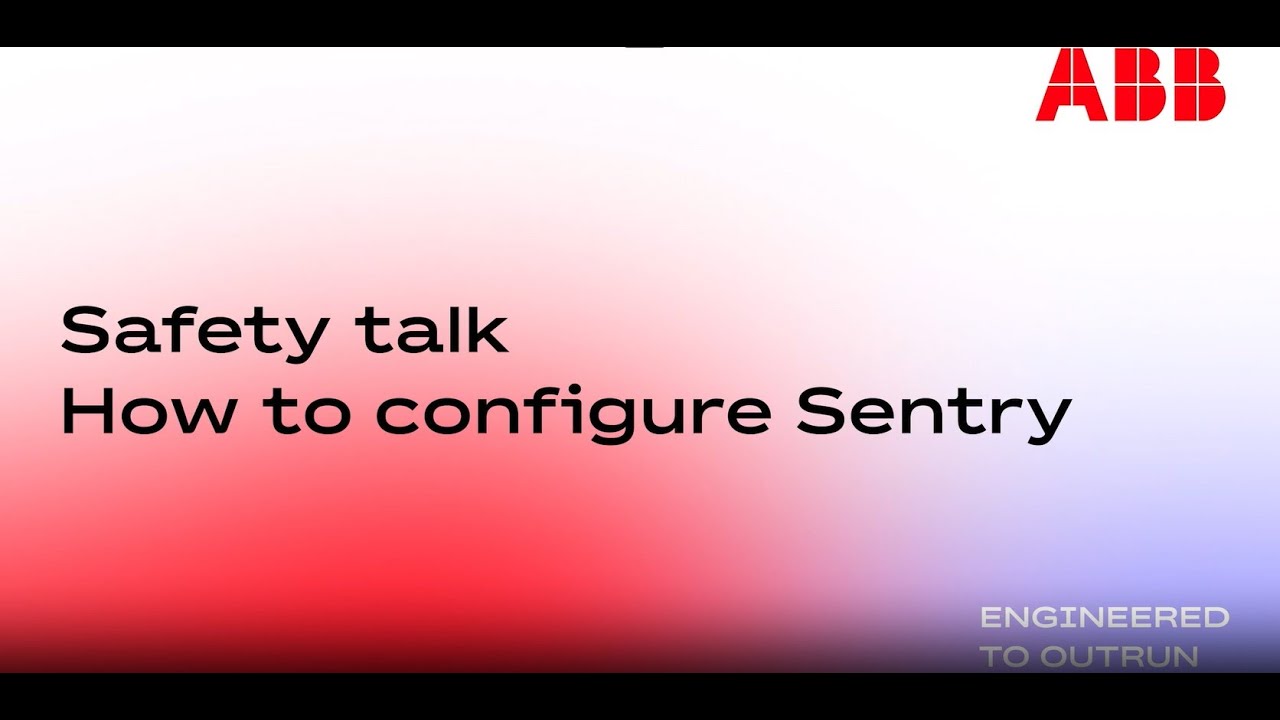 How to configure ABB Sentry safety relays - YouTube