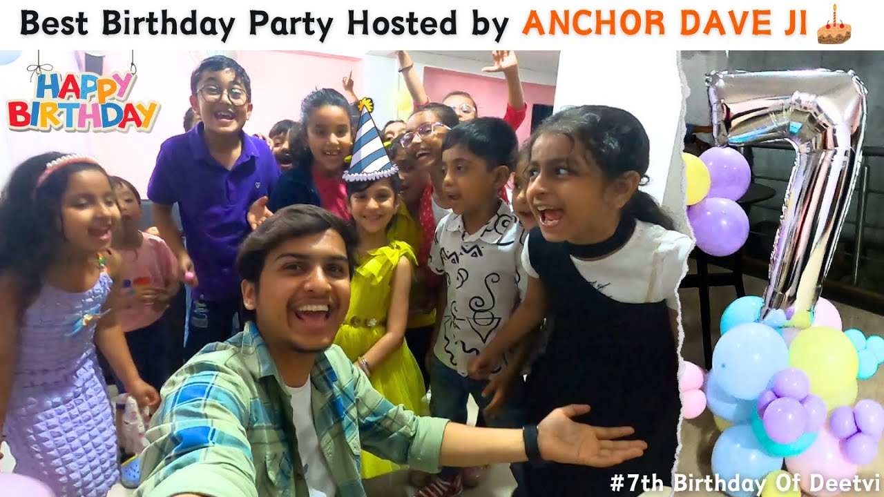 Best Birthday Celebration | Deetvi 7th Birthday (House Program ...