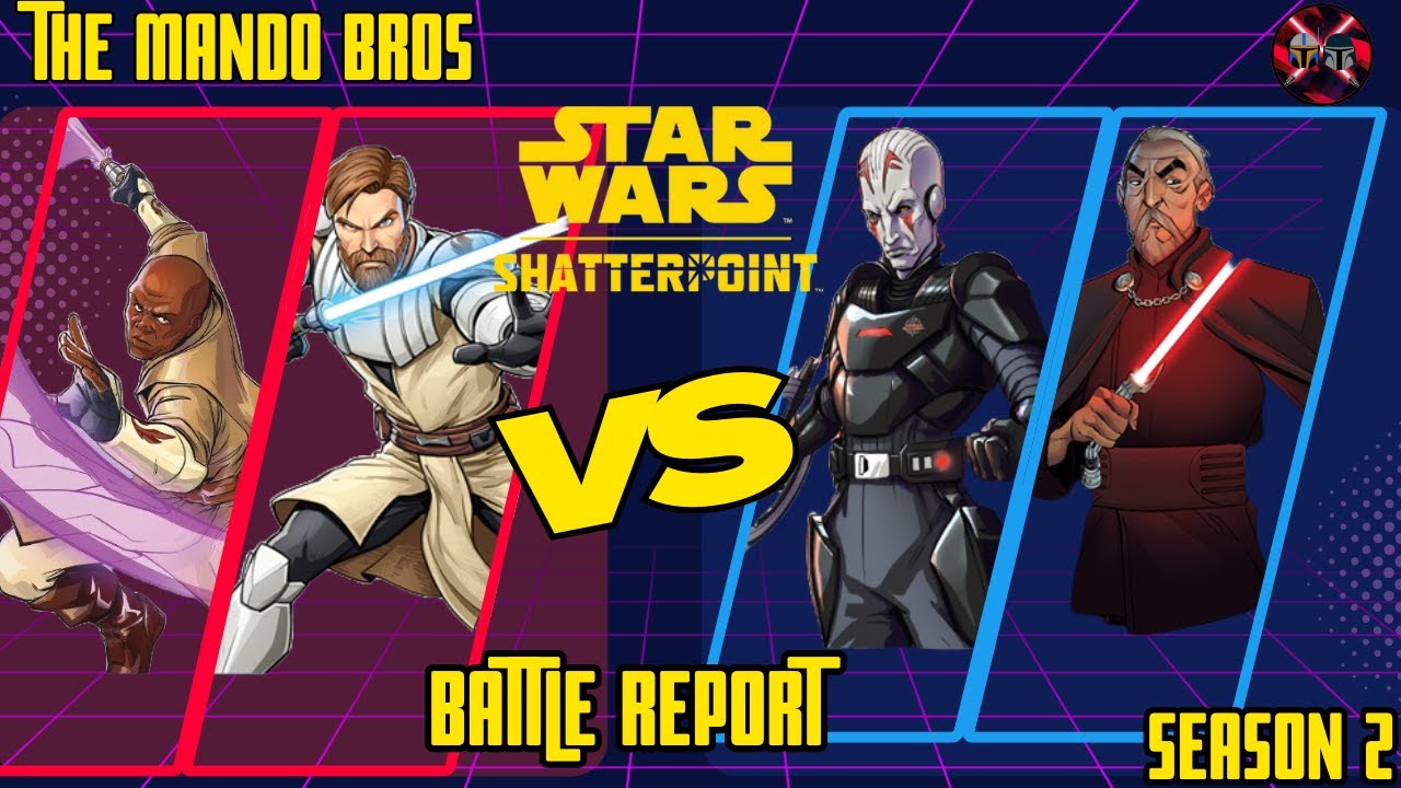 Star Wars Shatterpoint | Battle Report | S2E2 - YouTube