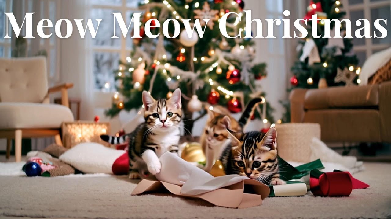 Meow Meow Christmas 🎄🐾 - YouTube