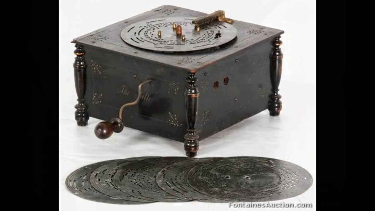 The Belle Hand Crank Disc Organ | The Belle Hand Crank Disc Organ - YouTube