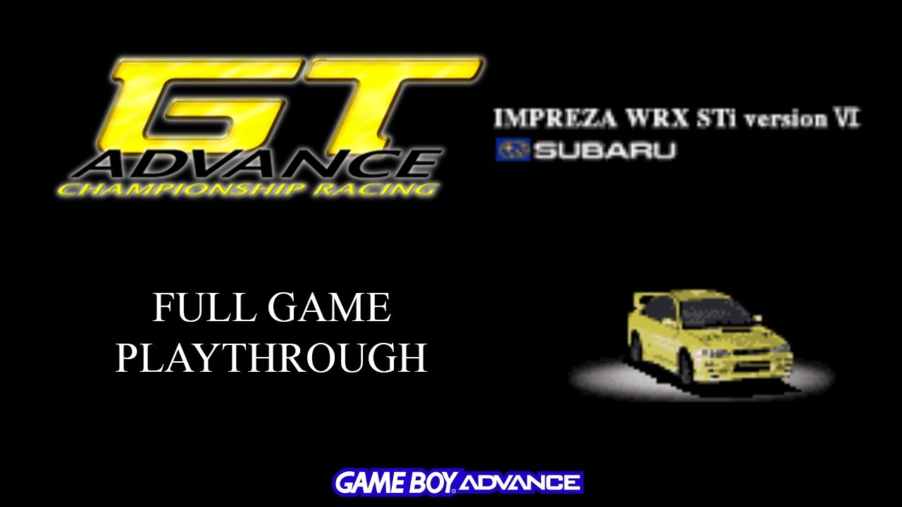 GT Advance Playthrough - Subaru Impreza WRX STi version VI (GC8) - Full ...