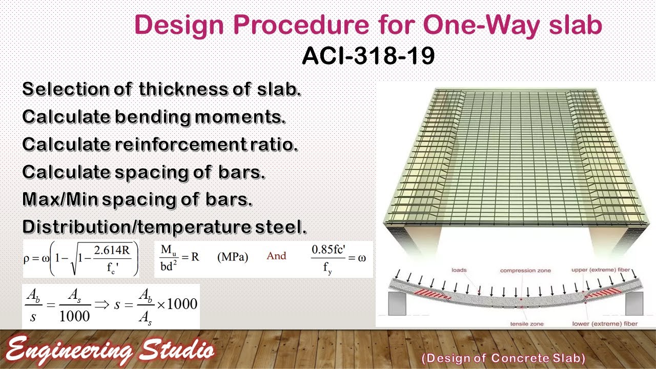 2 One Way Slab Designs A Detailed Procedure And Calculation A 2 One Way Slab Designs A Detailed Procedure And Calculation A