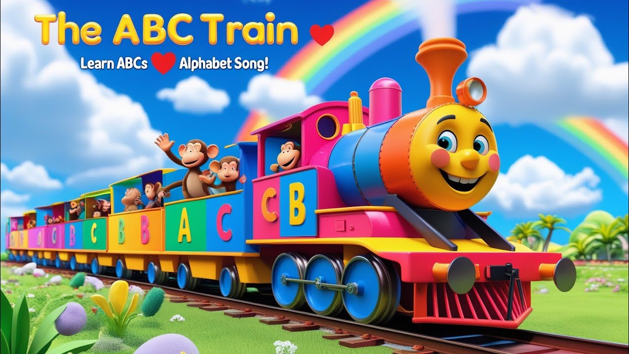 ABC Song for Kids | The ABC Train 🚂 - YouTube