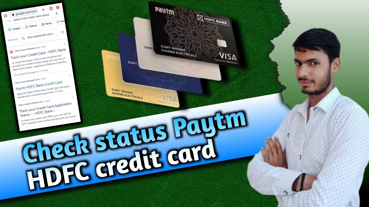 paytm hdfc credit card status | check paytm credit card status | Paytm ...