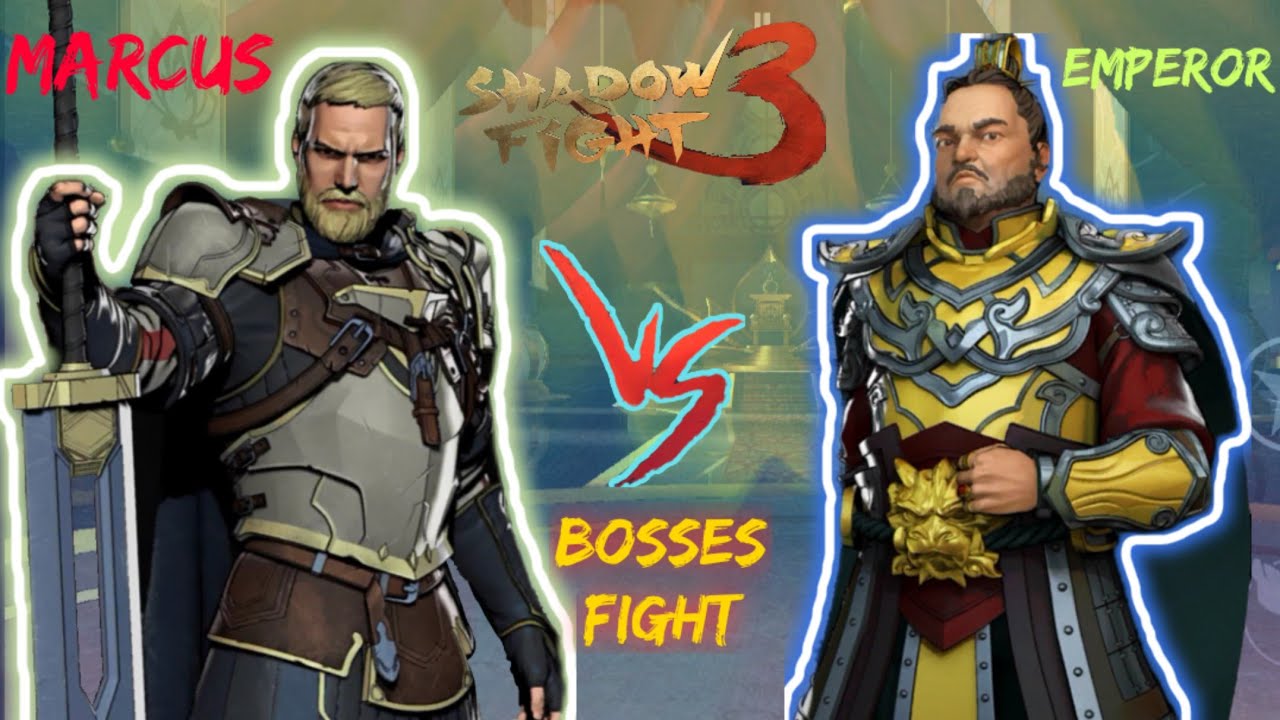 "MARCUS vs EMPEROR " ||SHADOW FIGHT 3 || SUPERB FIGHT || - YouTube