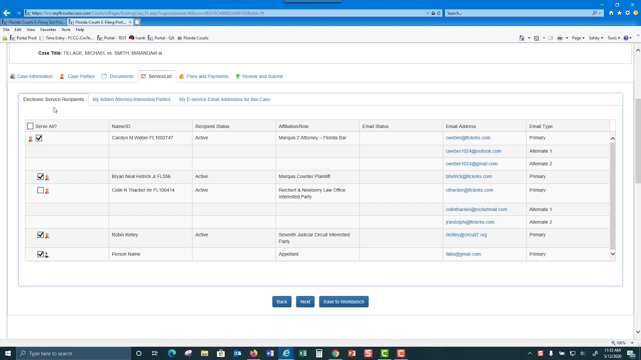 Creating Your E-service List - YouTube