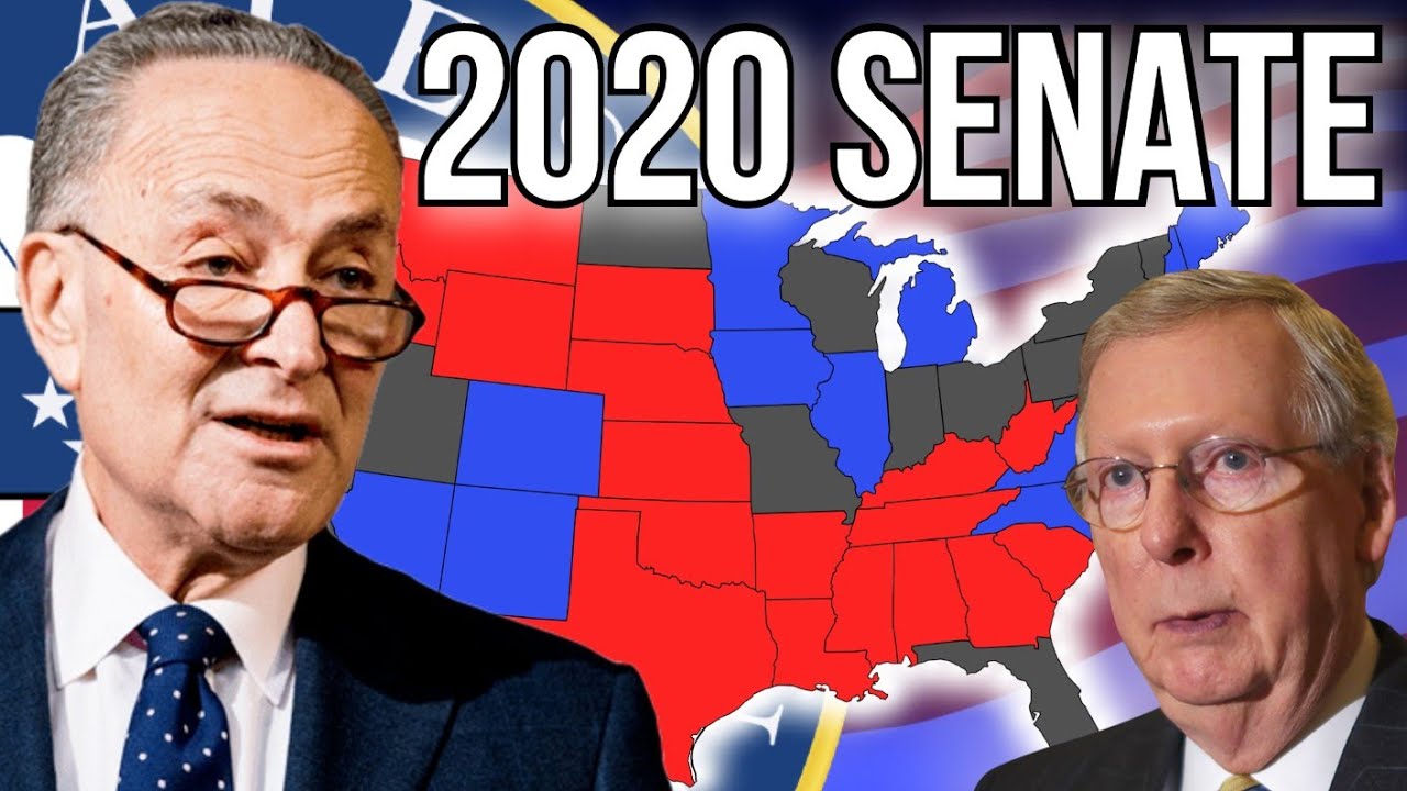 New Updated 2020 Senate Map - YouTube