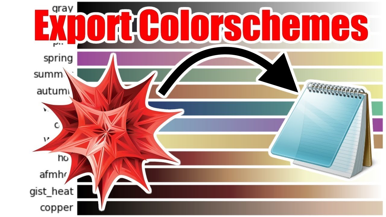 [Tutorial] Export Colorschemes from Mathematica - YouTube