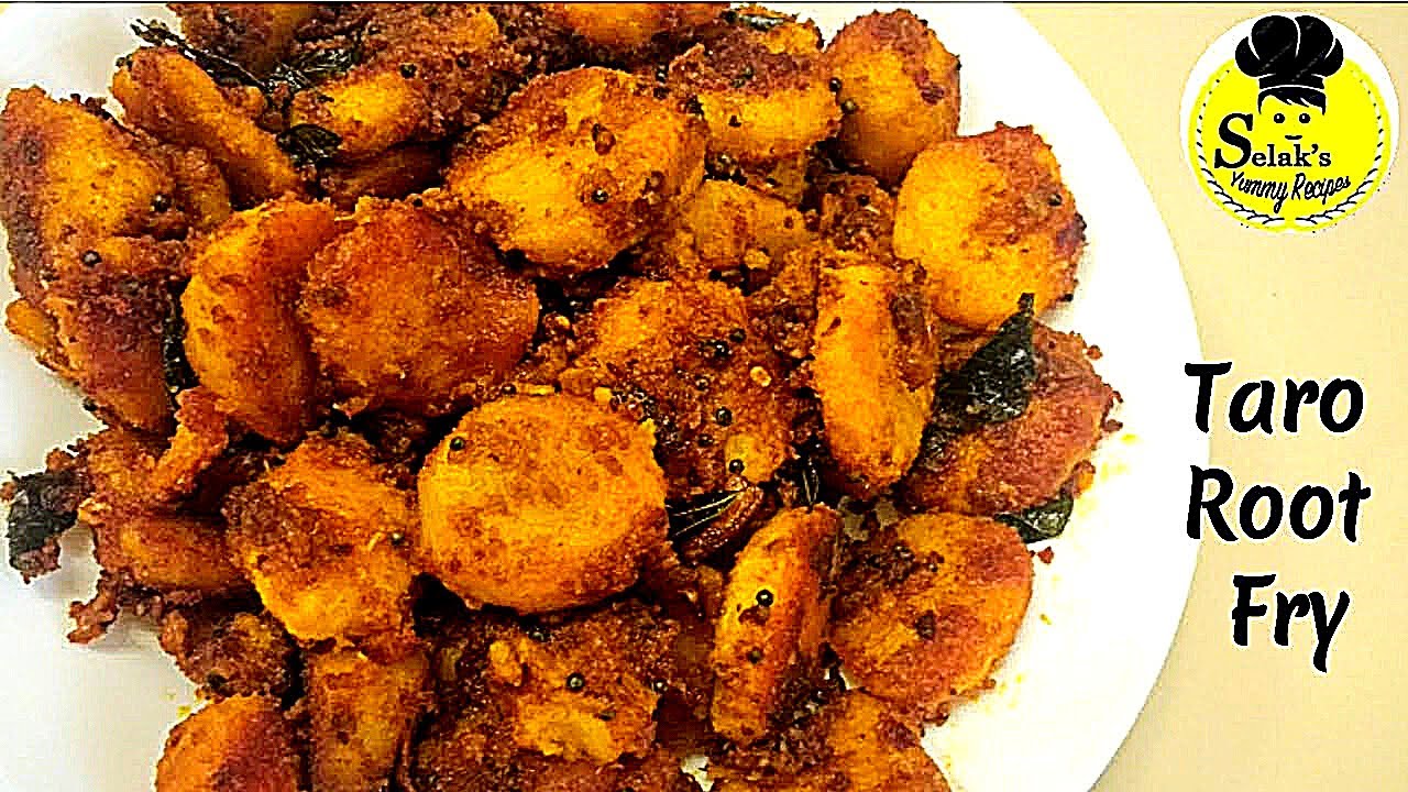 மொறு மொறுனு இந்த மாதிரி சேப்பங்கிழங்கு வறுவல் செய்து பாருங்க || Taro ...