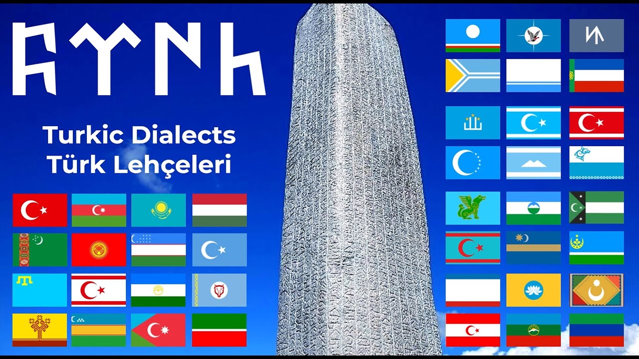 TURKIC LANGUAGE DIALECTS COMMON WORDS - TÜRK LEHÇELERİ BÖLGE AĞIZLARI ...