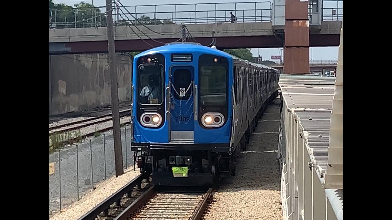 CTA blue line ride from Clark/Lake to UIC halsted - YouTube