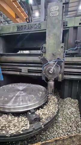 Morando Vertical Turning Lathe - YouTube