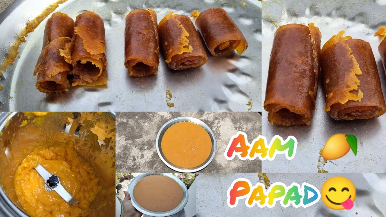 Mango Papad Recipe 😋 | Aam ka papad fatafat Kasai banaye 🤔 ...