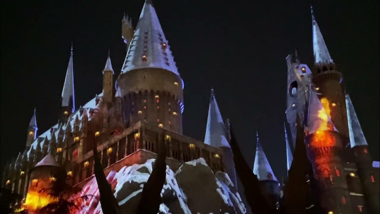 2019 USJ ハリーポッターマッピング - YouTube