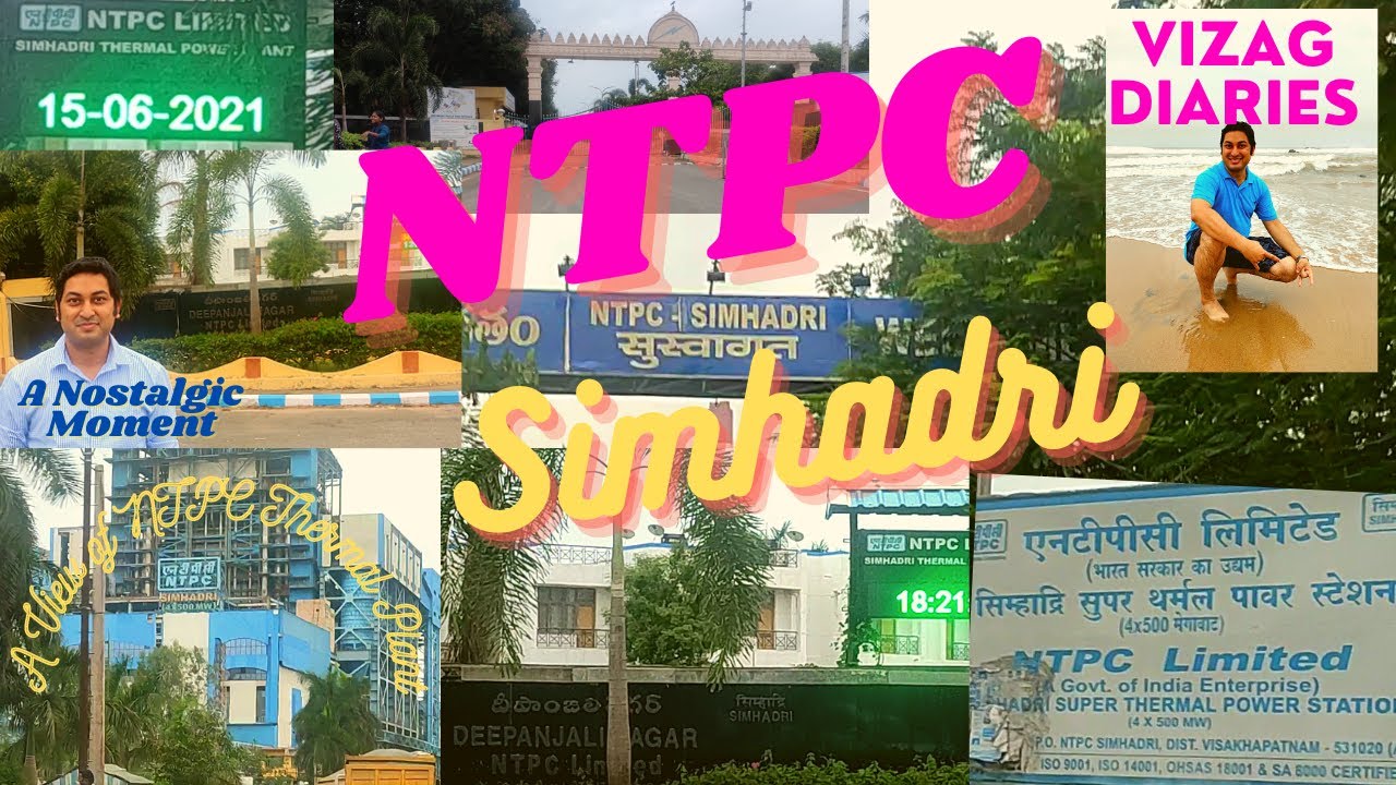 NTPC Simhadri | Visakhapatnam | View of the Plant and Township Entrance ...