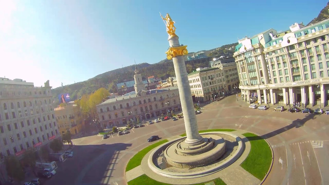 Tbilisi Center Drone Freestyle - YouTube