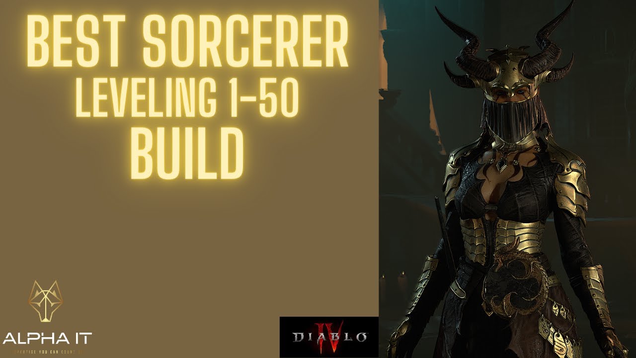Sorcerer Best Leveling Build HANDS DOWN - Alpha Ice Shard - YouTube