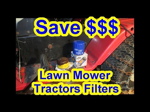How to buy Cheaper Filter Save $$$ - Riding Lawn Mower Tractor Engine MTD JD John Deere Kubota Toro