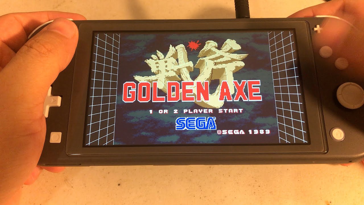 Golden Axe de Sega Classics gameplay en Nintendo Switch Lite - YouTube