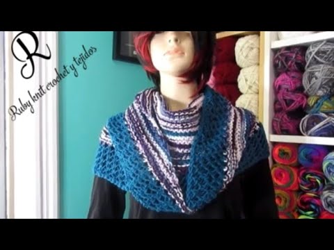 How to knit a shawl 🧶😘#knit #knitting #knitpattern nitt - YouTube