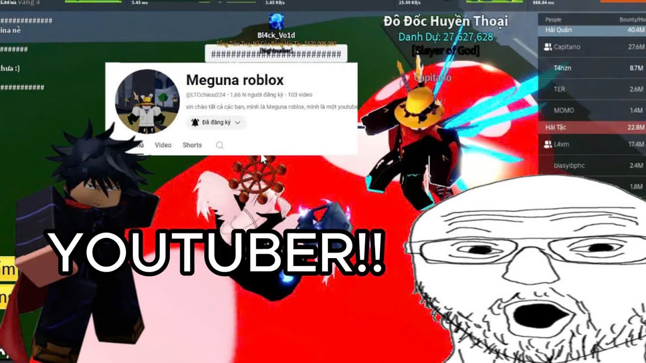 bất ngờ gặp meguna roblox😱|bokosao|T4hzn - YouTube