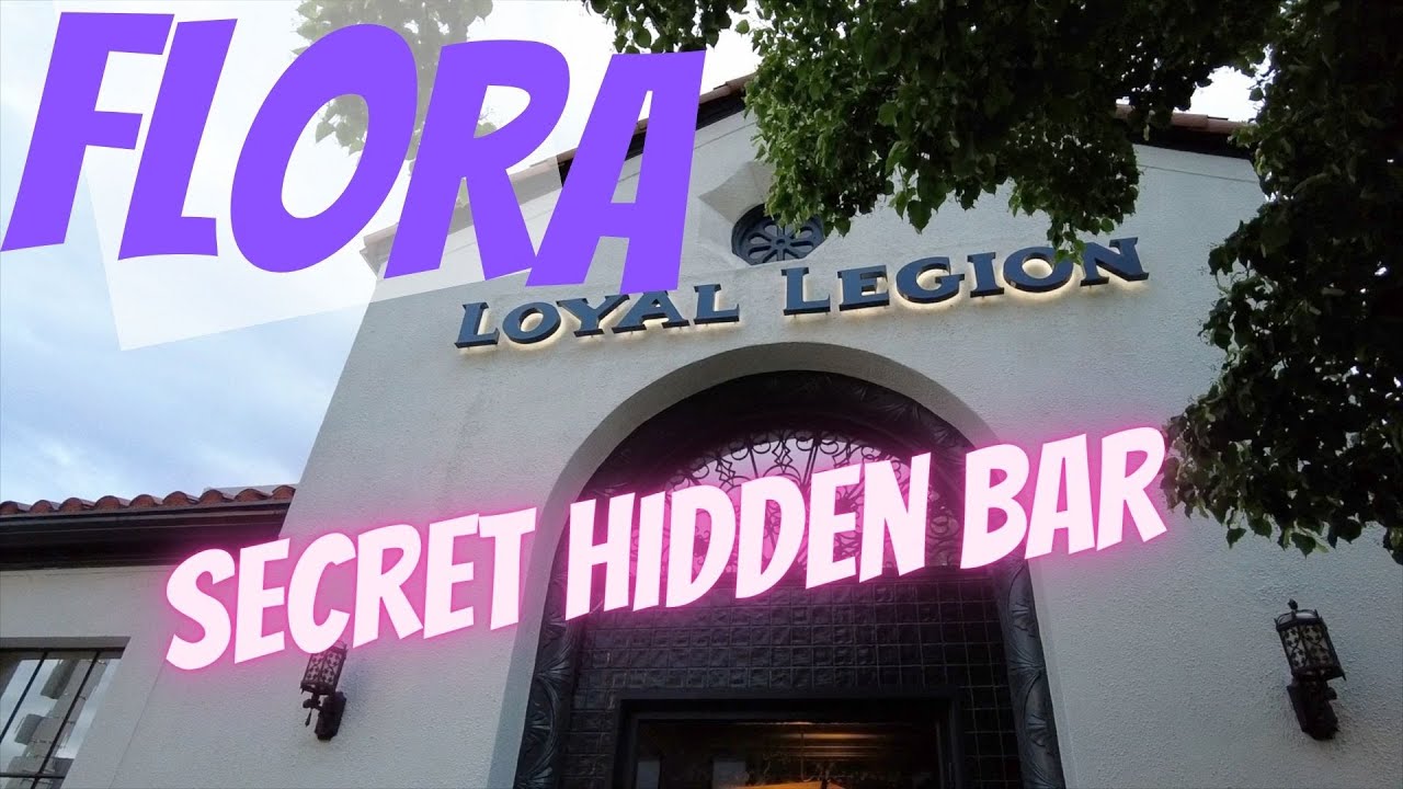 Flora Bar: The RSVP Only, Secret Cocktail Bar Inside Loyal Legion ...