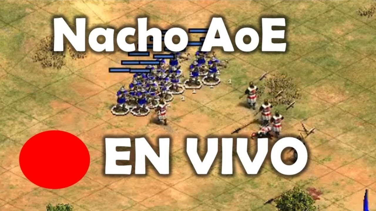 NACHO AOE en PRIMERA PERSONA - AoE II: DE en Ladder - Expertos - YouTube