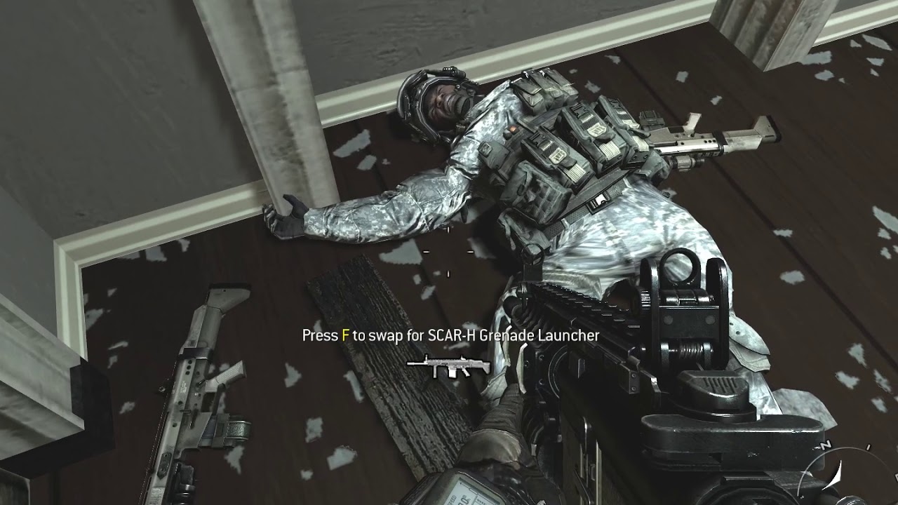 MW2(2009) Sgt. Foley and Cpl. Dunn dies in Whiskey Hotel (Bug) - YouTube