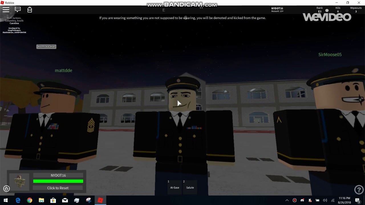 Roblox | United States Army Infantry Graduation Day - YouTube