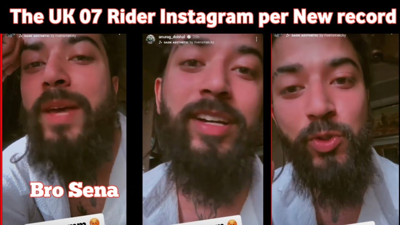 New record on Instagram the UK 07 Rider Big update videos The UK 07 ...