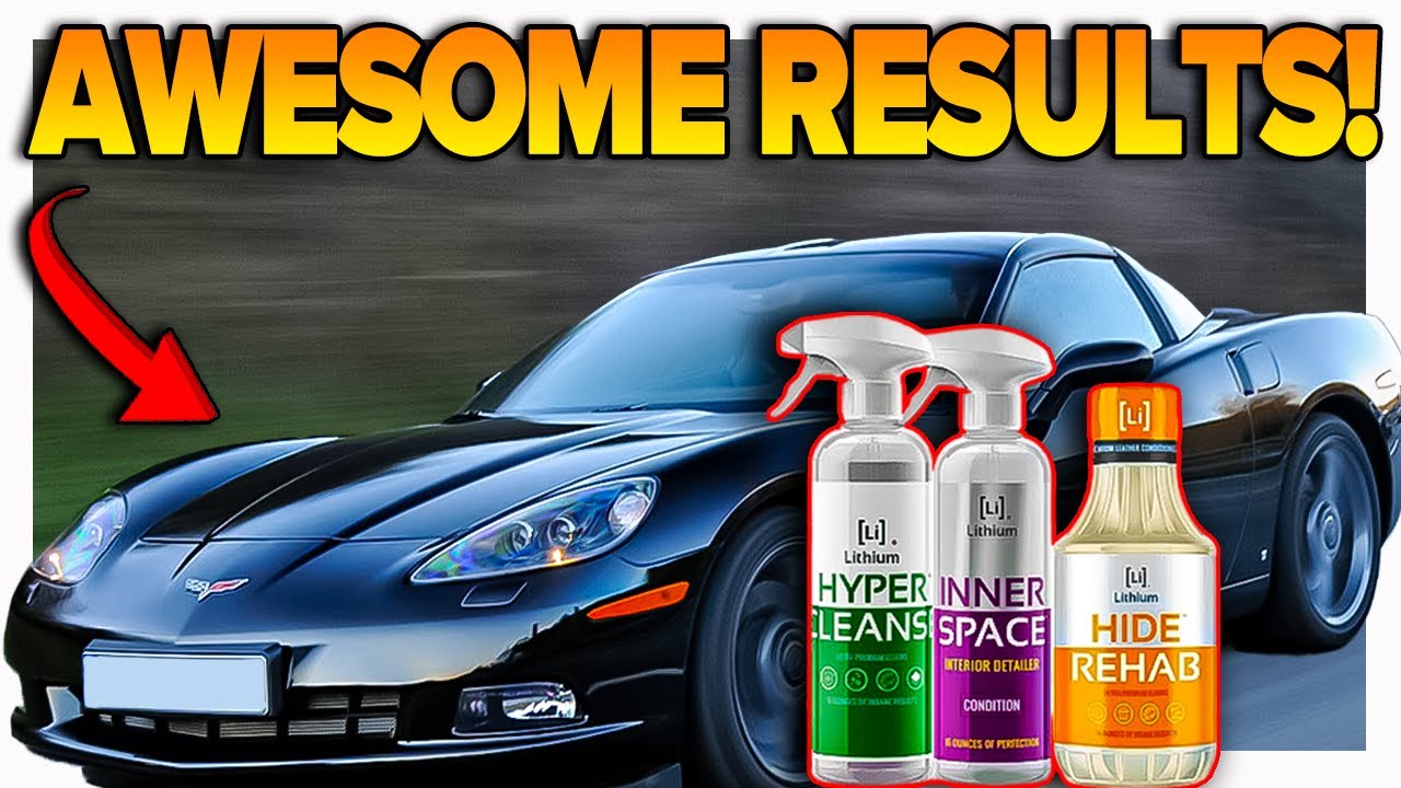 HOW To Detail Your Car's Interior LIKE A PRO! C6 Corvette Detailed ...