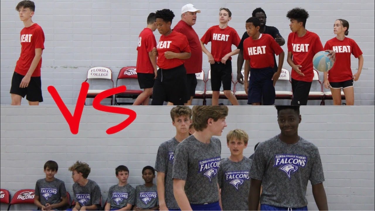 14U BASKETBALL | HEAT VS FLORIDA COLLEGE ACADEMY - YouTube