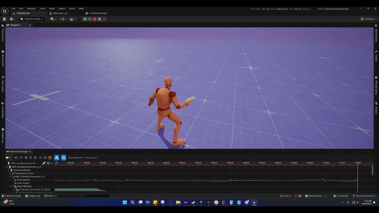 Unreal Engine 5 - GASP Dynamic Additive Overlay (Release 1.03) - YouTube