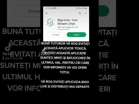 Evitați ACEASTĂ APLICAȚIE Bigo Live
